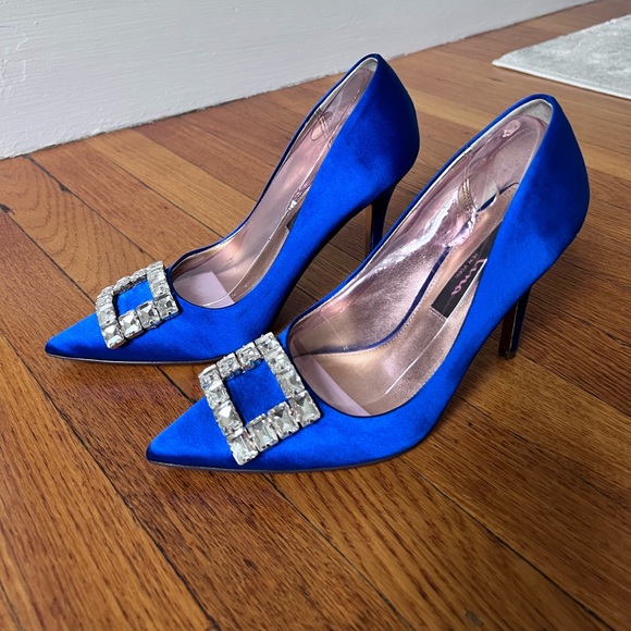 Nina | Shoes | Nina Royal Blue Womens Bonique Ys Dress Pump 75 | Poshmark